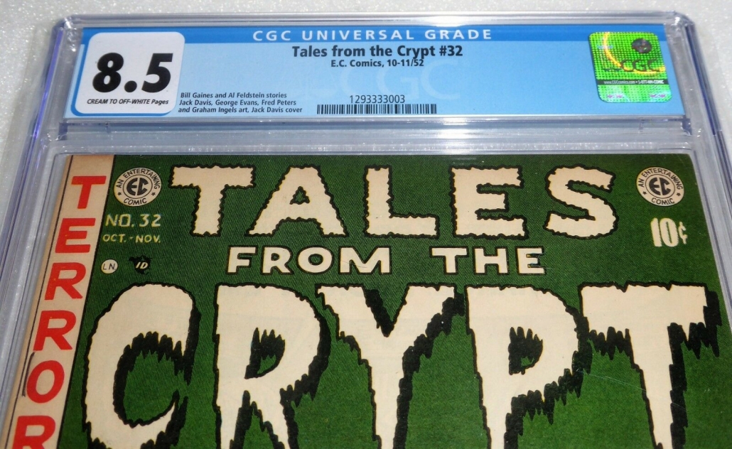 Tales From the Crypt #32 Universal Grade Comic 8.5 Terror Crypt-Keeper ...