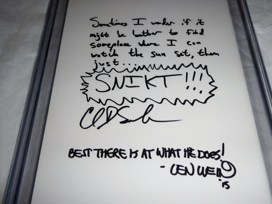 Wolverine #1 Signed & Sketched Deadpool CHRIS CLAREMONT STAN LEE ...