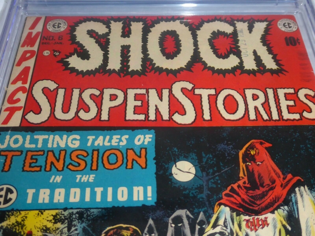 Shock SuspenStories #6 EC Comic CGC Universal Grade Classic Bondage ...